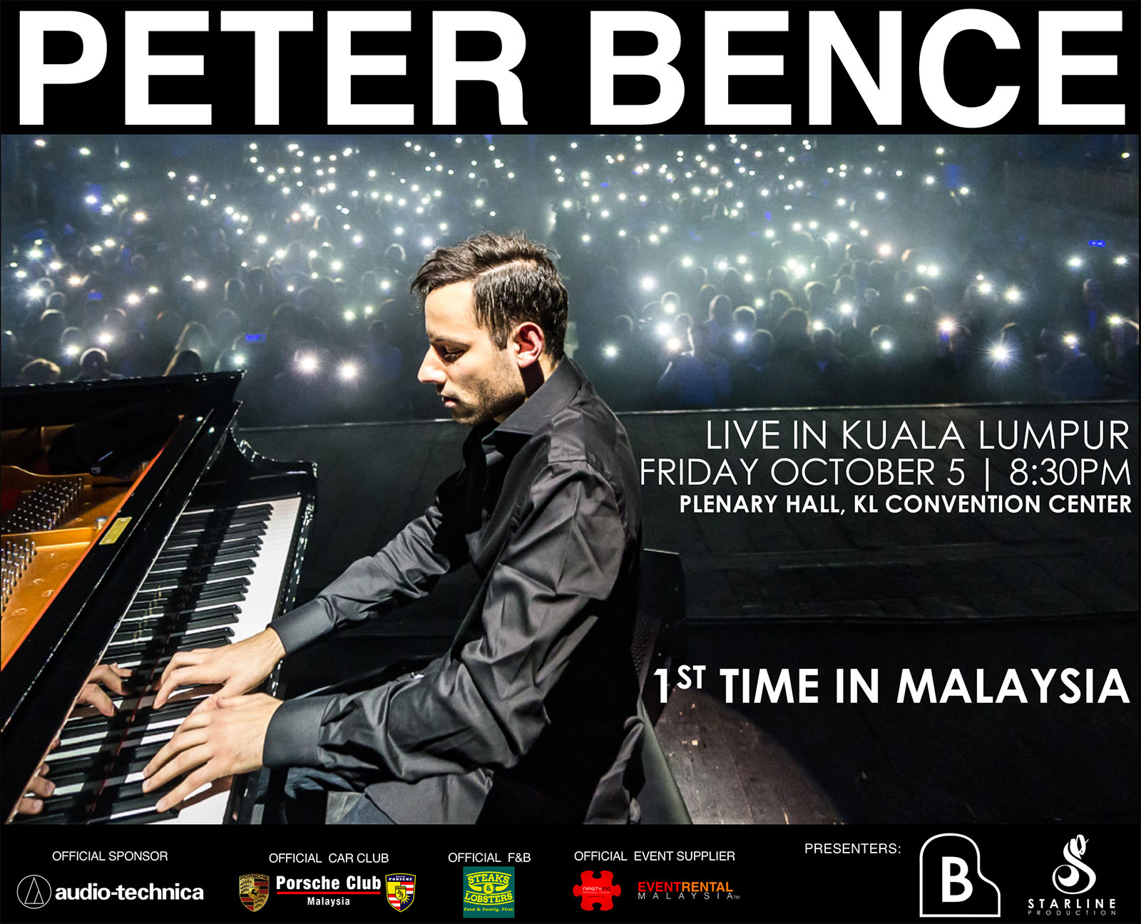 Peter Bence Live in Kuala Lumpur, Malaysia